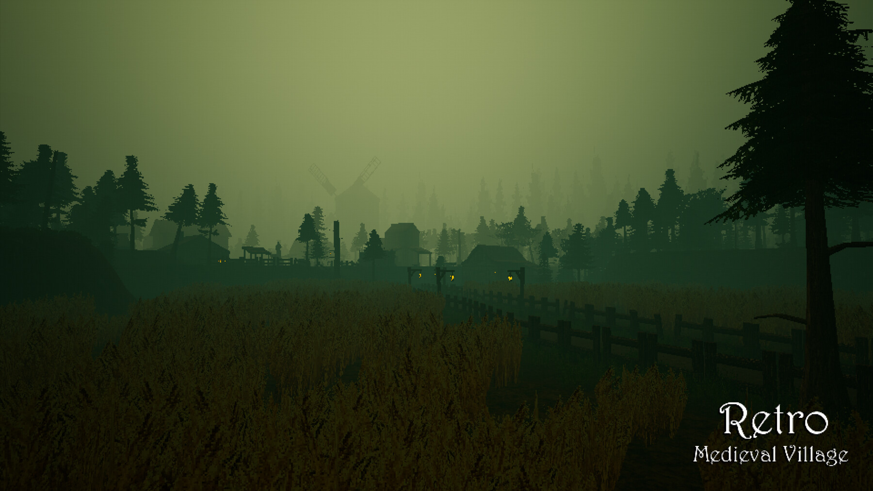 ArtStation - Retro Medieval Village in Unreal Engine 4 | Game Assets