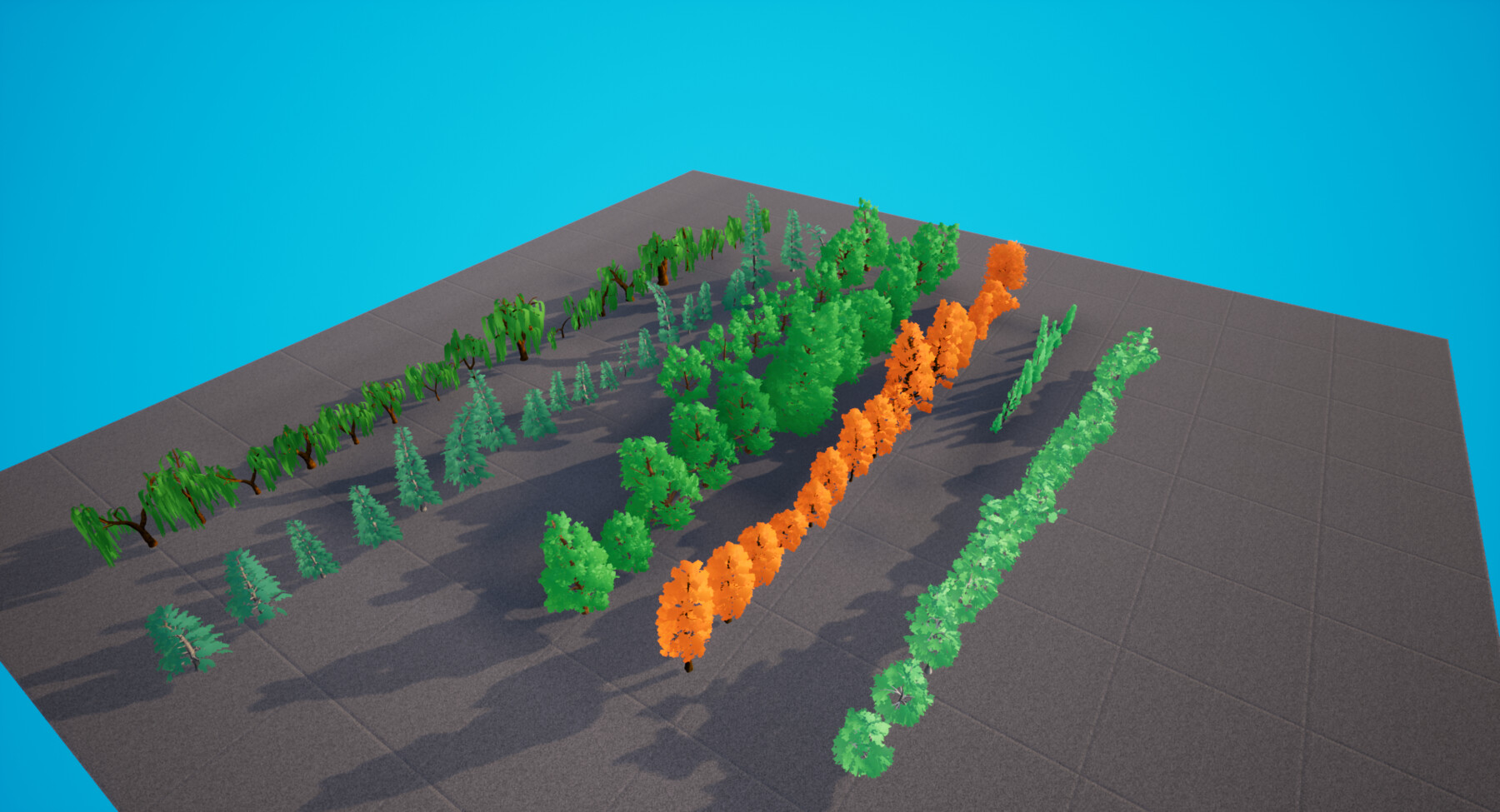 ArtStation - 100 Stylized Trees [Unreal Engine 4] | Game Assets