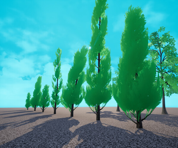 ArtStation - 100 Stylized Trees [Unreal Engine 4] | Game Assets