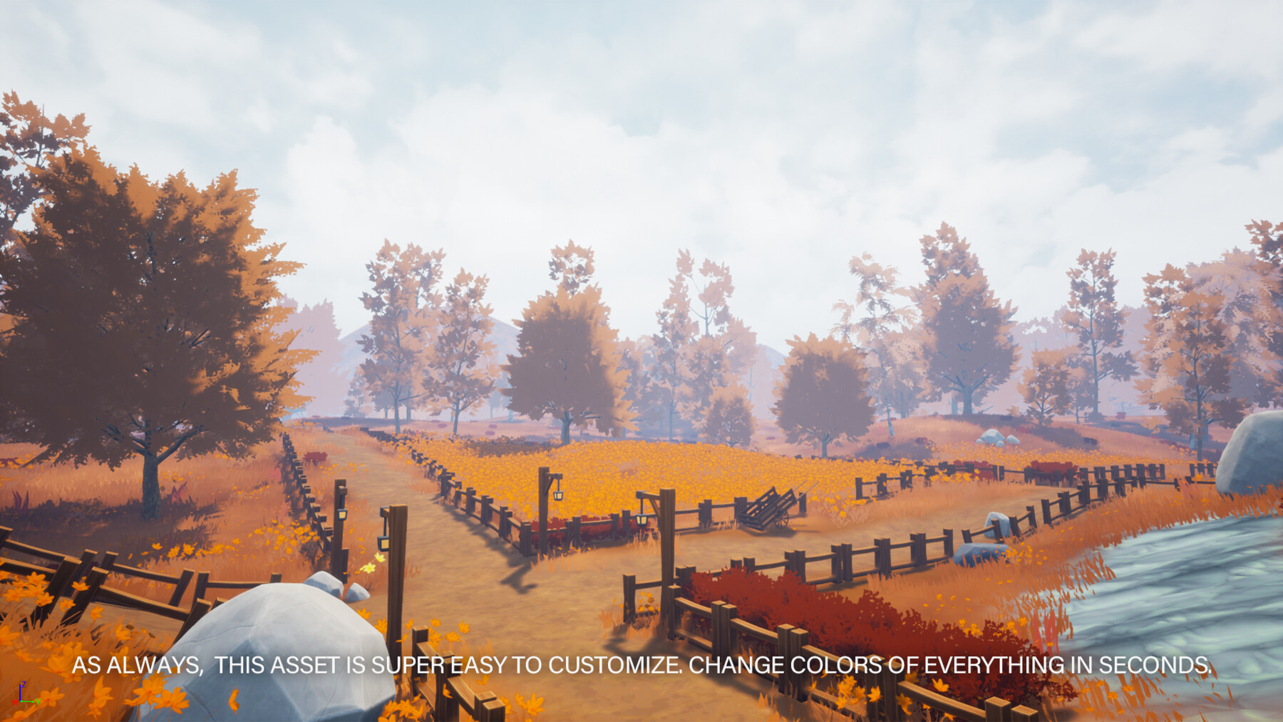 ArtStation - Stylized Meadow in Unreal Engine 4 | Game Assets