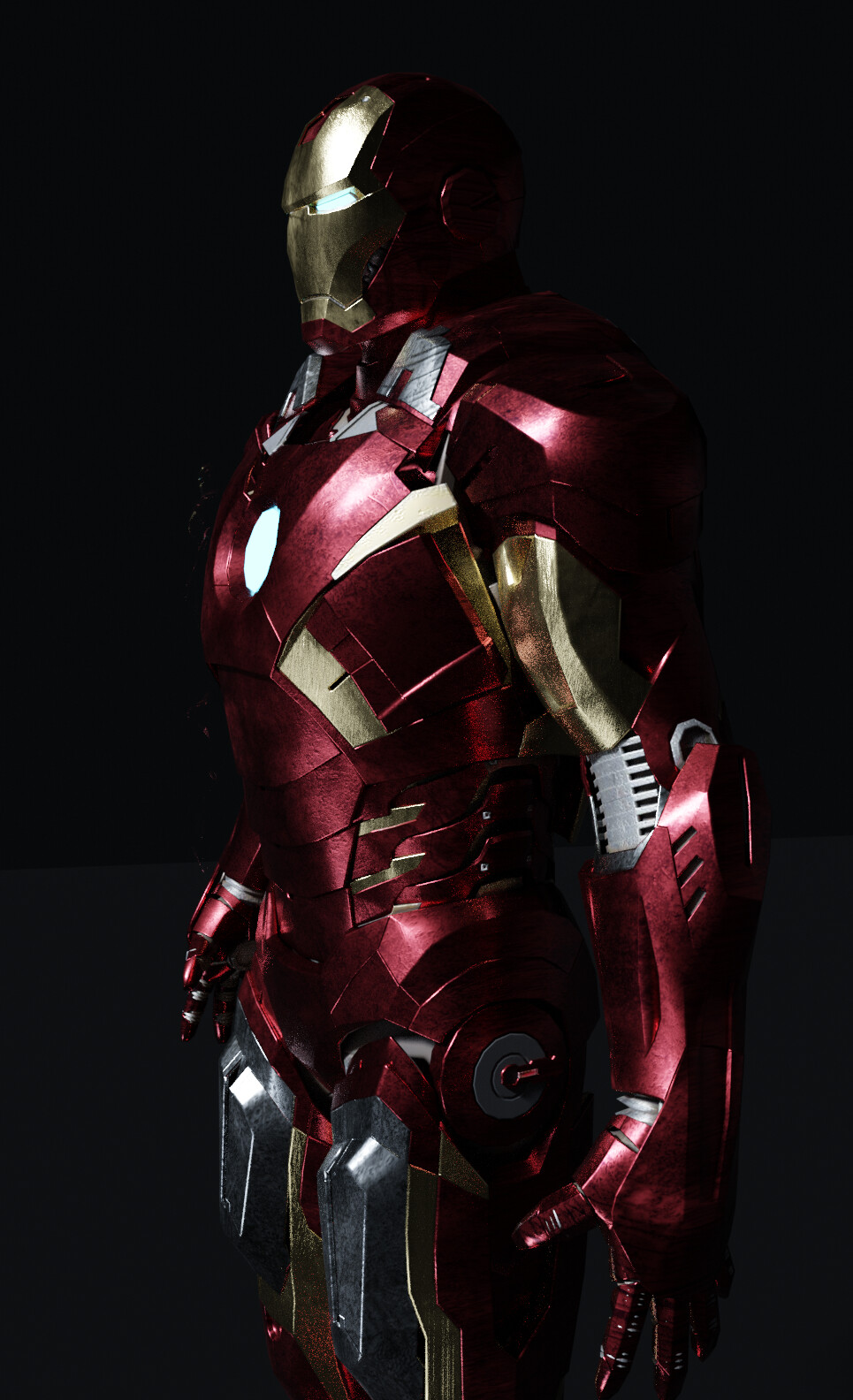 ArtStation - Iron Man MK-7 Armour from The Avengers 2012 - 3D Model ...