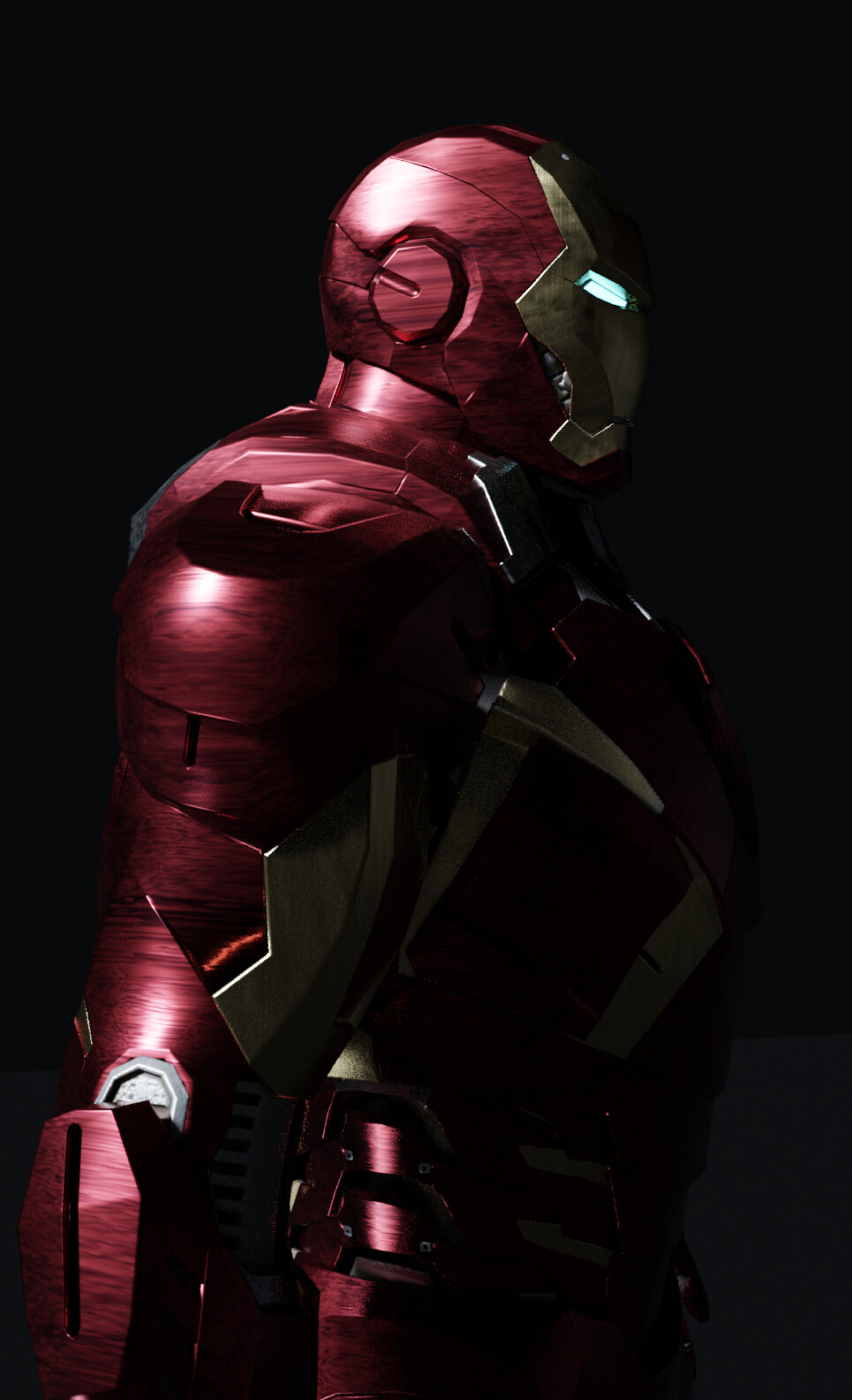 ArtStation - Iron Man MK-7 Armour from The Avengers 2012 - 3D Model ...