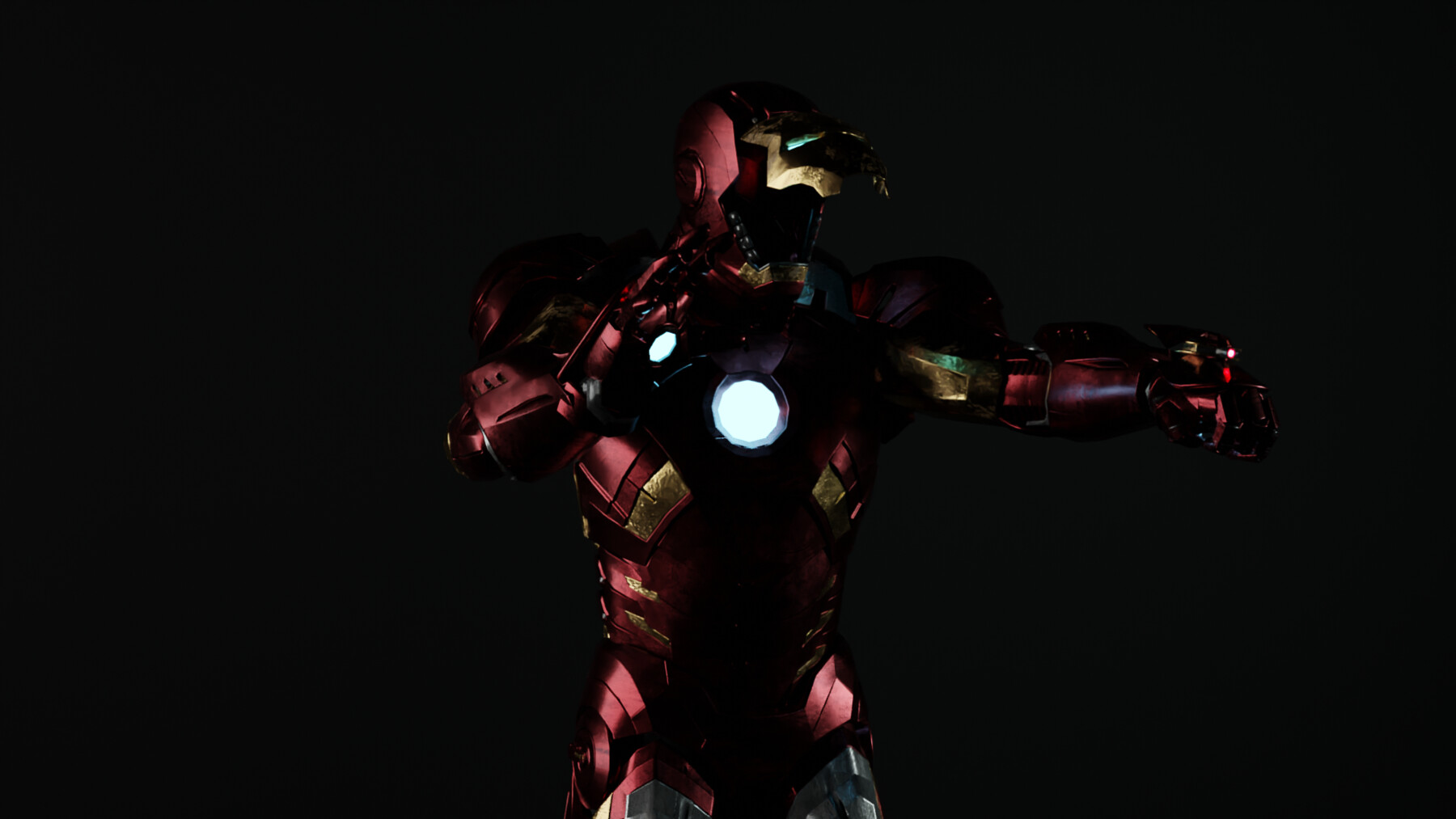 ArtStation - Iron Man MK-7 Armour from The Avengers 2012 - 3D Model ...