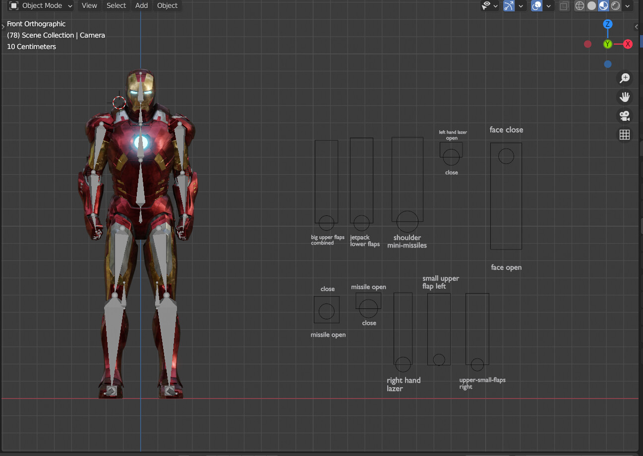ArtStation - Iron Man MK-7 Armour from The Avengers 2012 - 3D Model ...