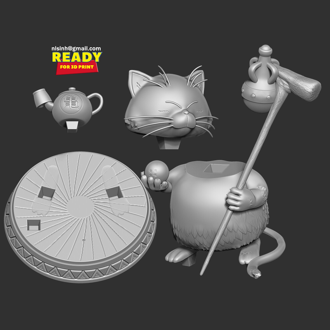 ArtStation - Korin - Dragon Ball Fanart | Resources