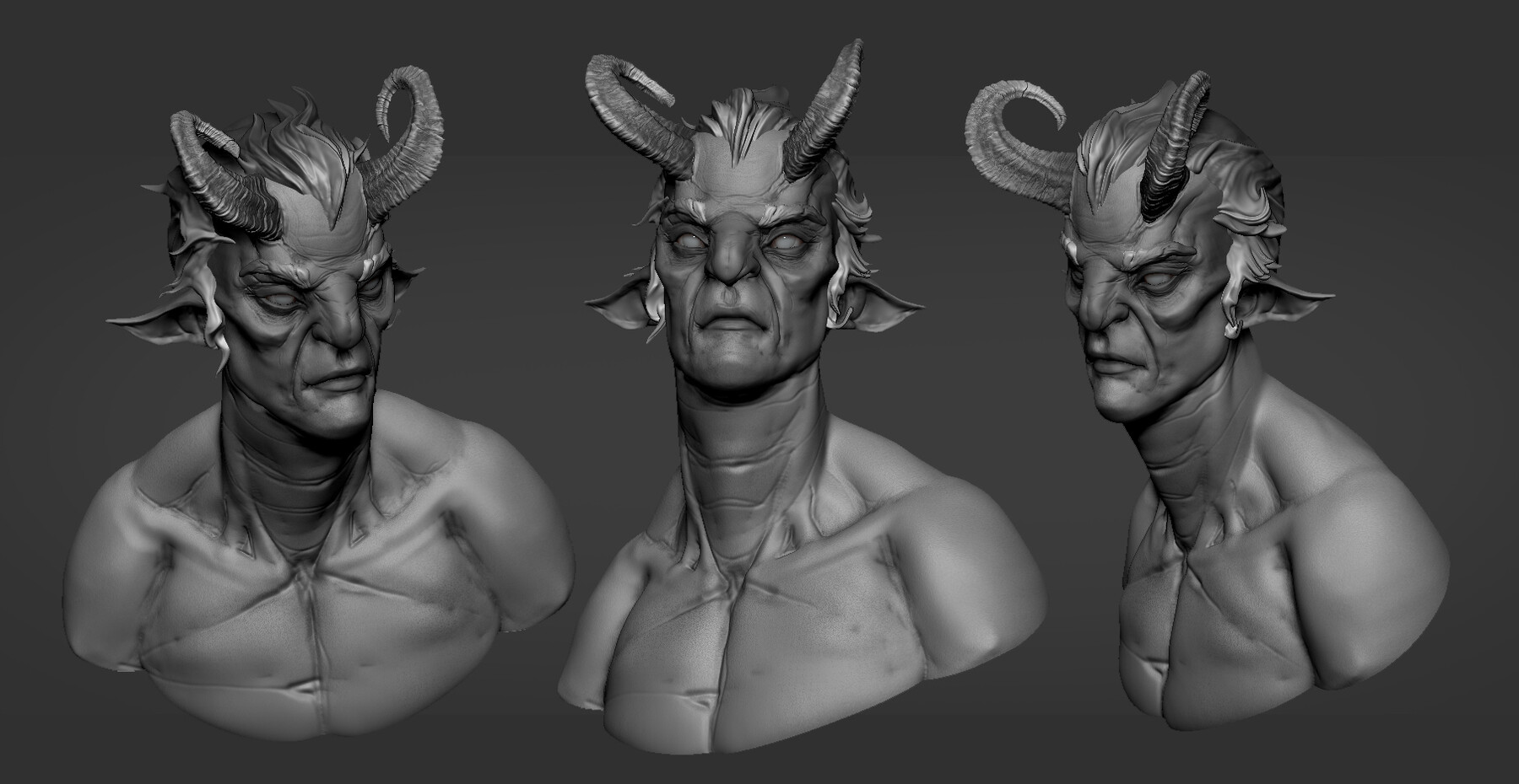 ArtStation - Satyr - ready for 3d printing | Resources