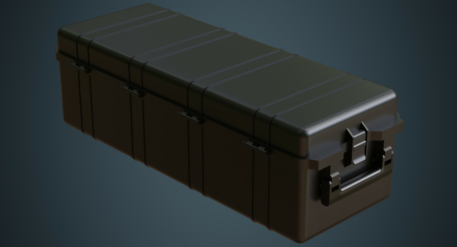 ArtStation - Military Case 4A | Game Assets