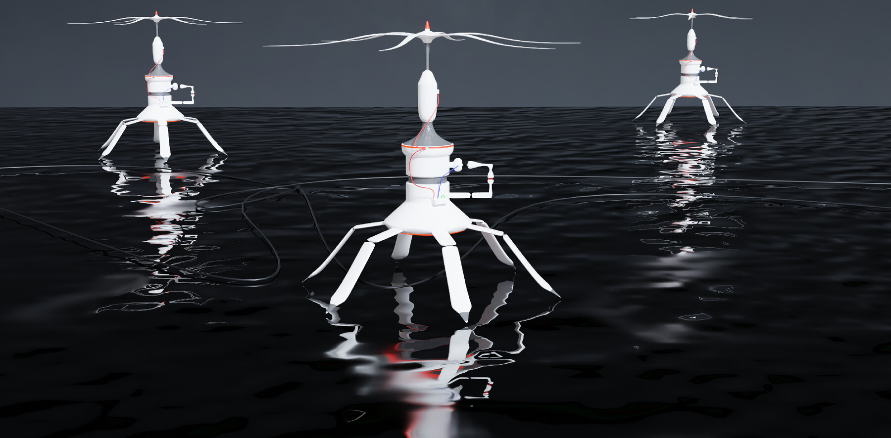 ArtStation - Flying Water Robots | Artworks