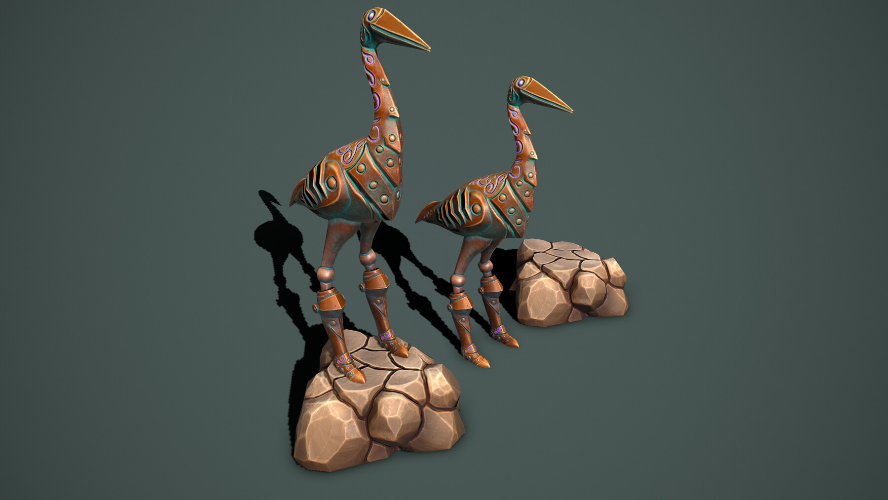 ArtStation - Fantasy statues collection | Game Assets