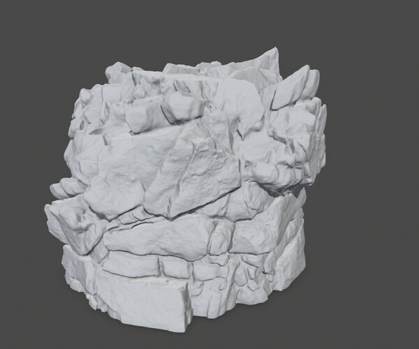 ArtStation - print rock 5 | Game Assets
