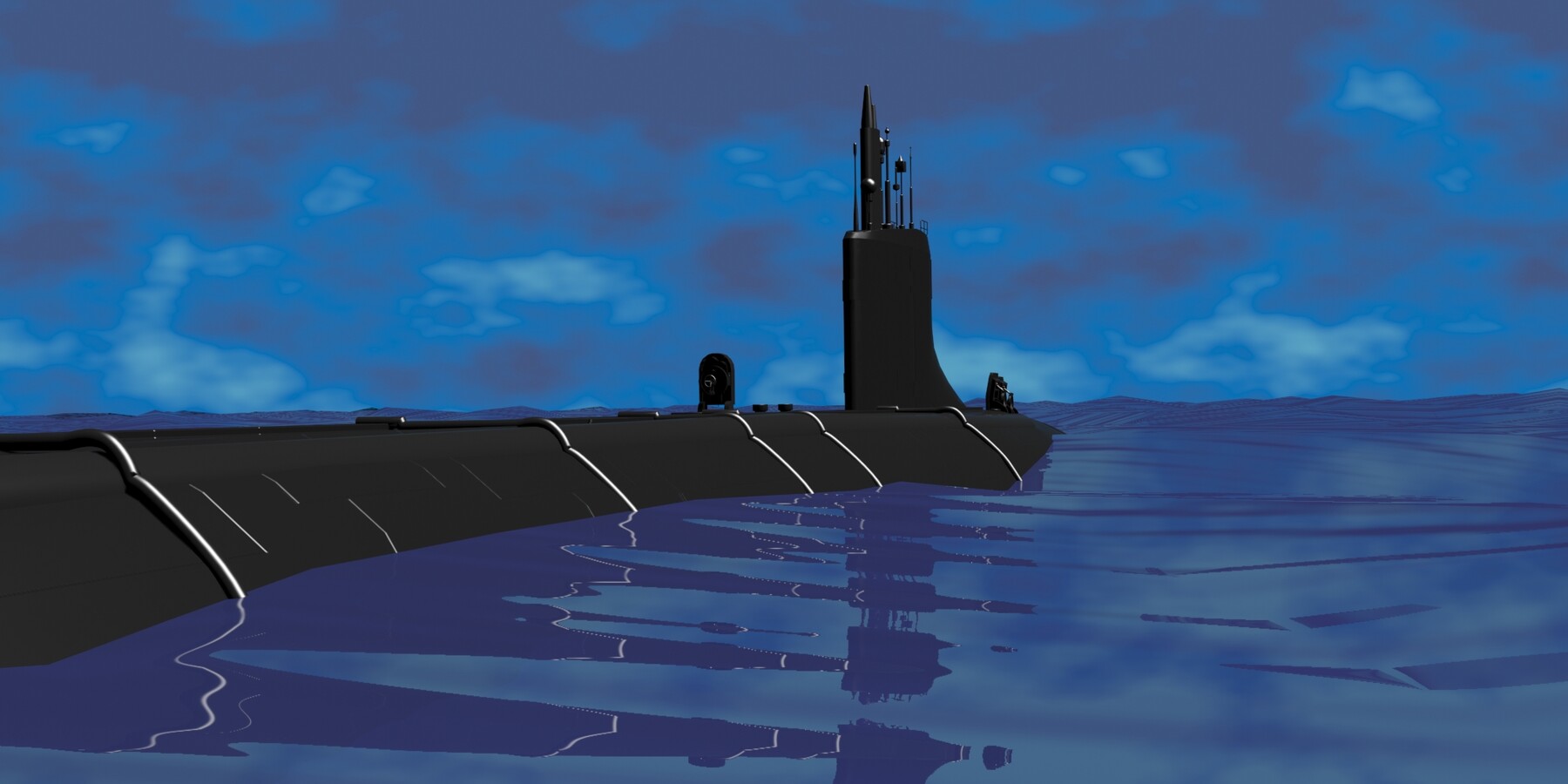 ArtStation - SeaWolf 3d model | Resources