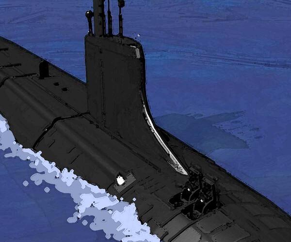 ArtStation - SeaWolf 3d model | Resources