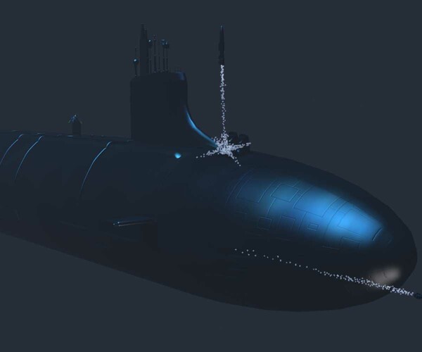 ArtStation - SeaWolf 3d model | Resources