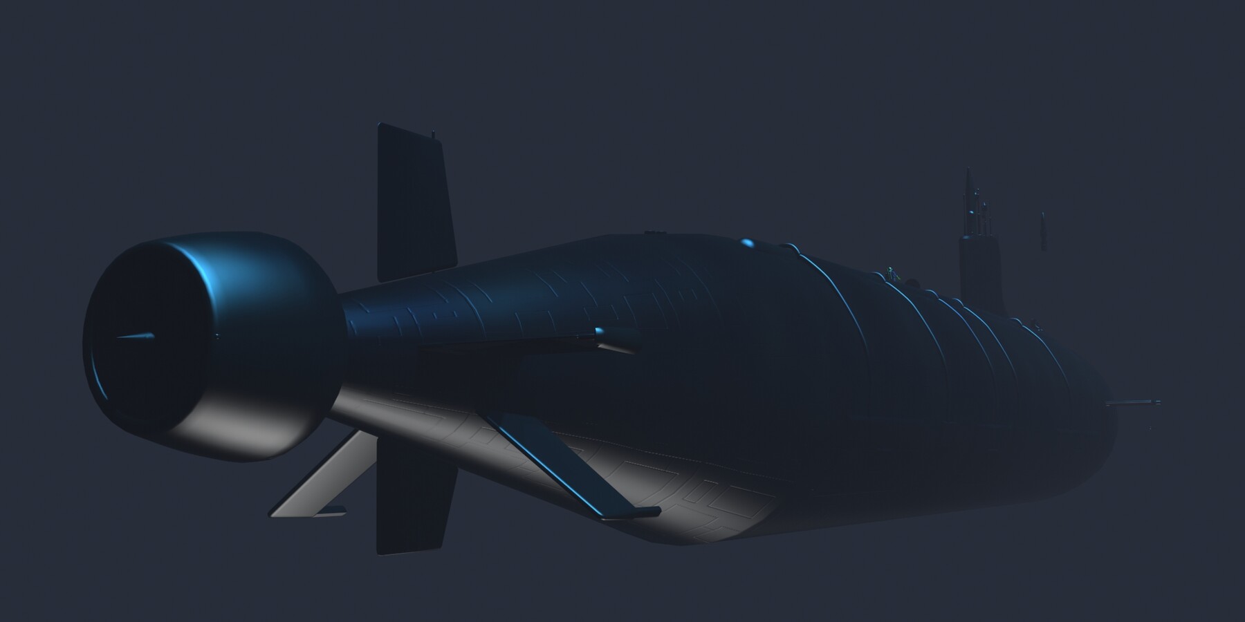 ArtStation - SeaWolf 3d model | Resources