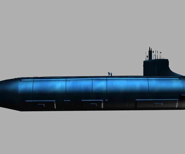 ArtStation - SeaWolf 3d model | Resources