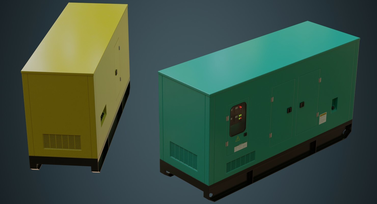 ArtStation - Generator 2A | Game Assets