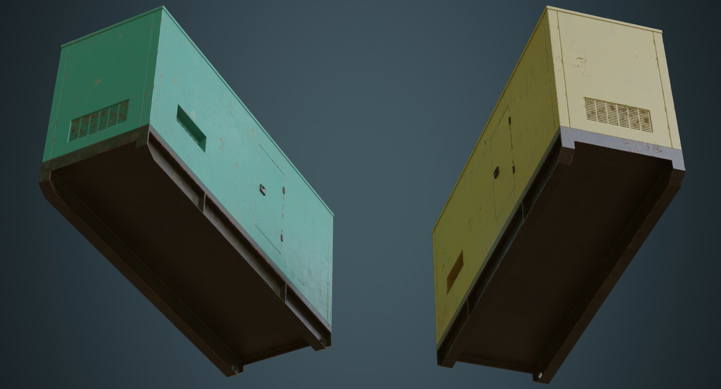 ArtStation - Generator 2B | Game Assets