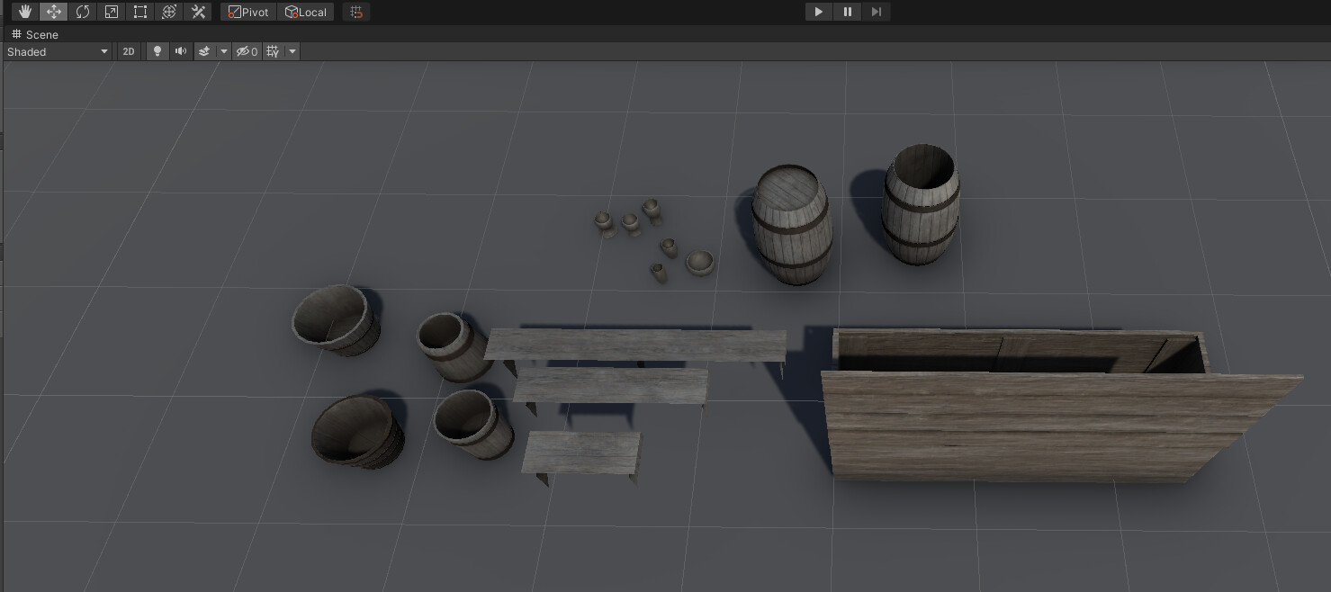 ArtStation - Wood Assets Pack v1 | Game Assets