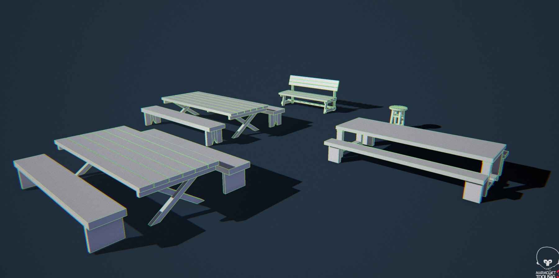 Artstation Wood Assets Pack V4 Game Assets