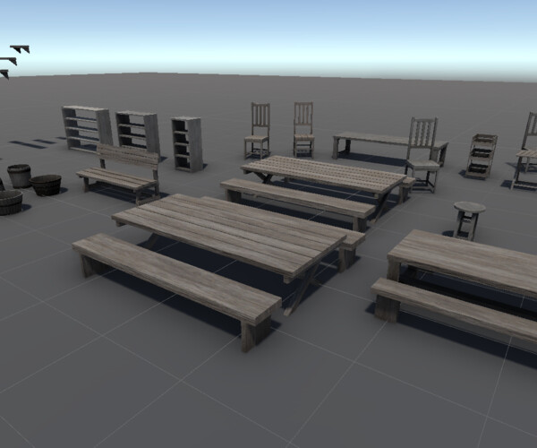 ArtStation - Wood Assets Bundle v1 to v4 | Game Assets