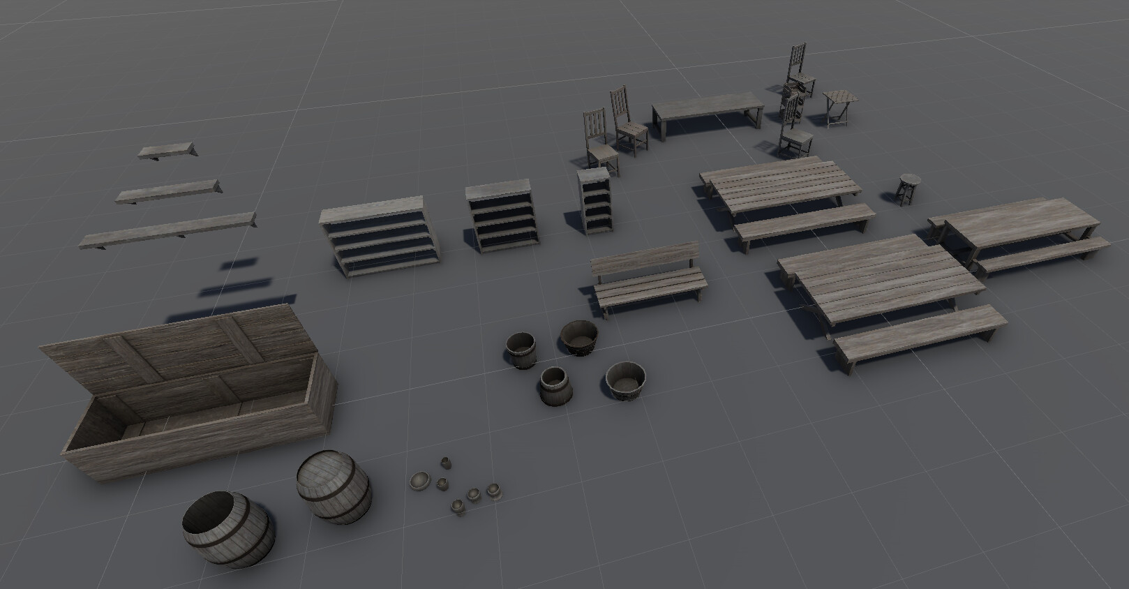 ArtStation - Wood Assets Bundle v1 to v4 | Game Assets