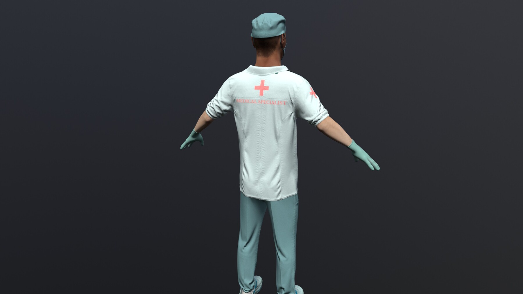 ArtStation - Medical man UE4 ready to use | Game Assets