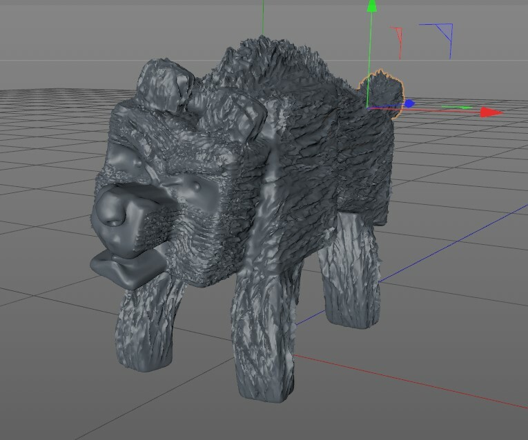 ArtStation - Minecraft Angry Wolf | Resources