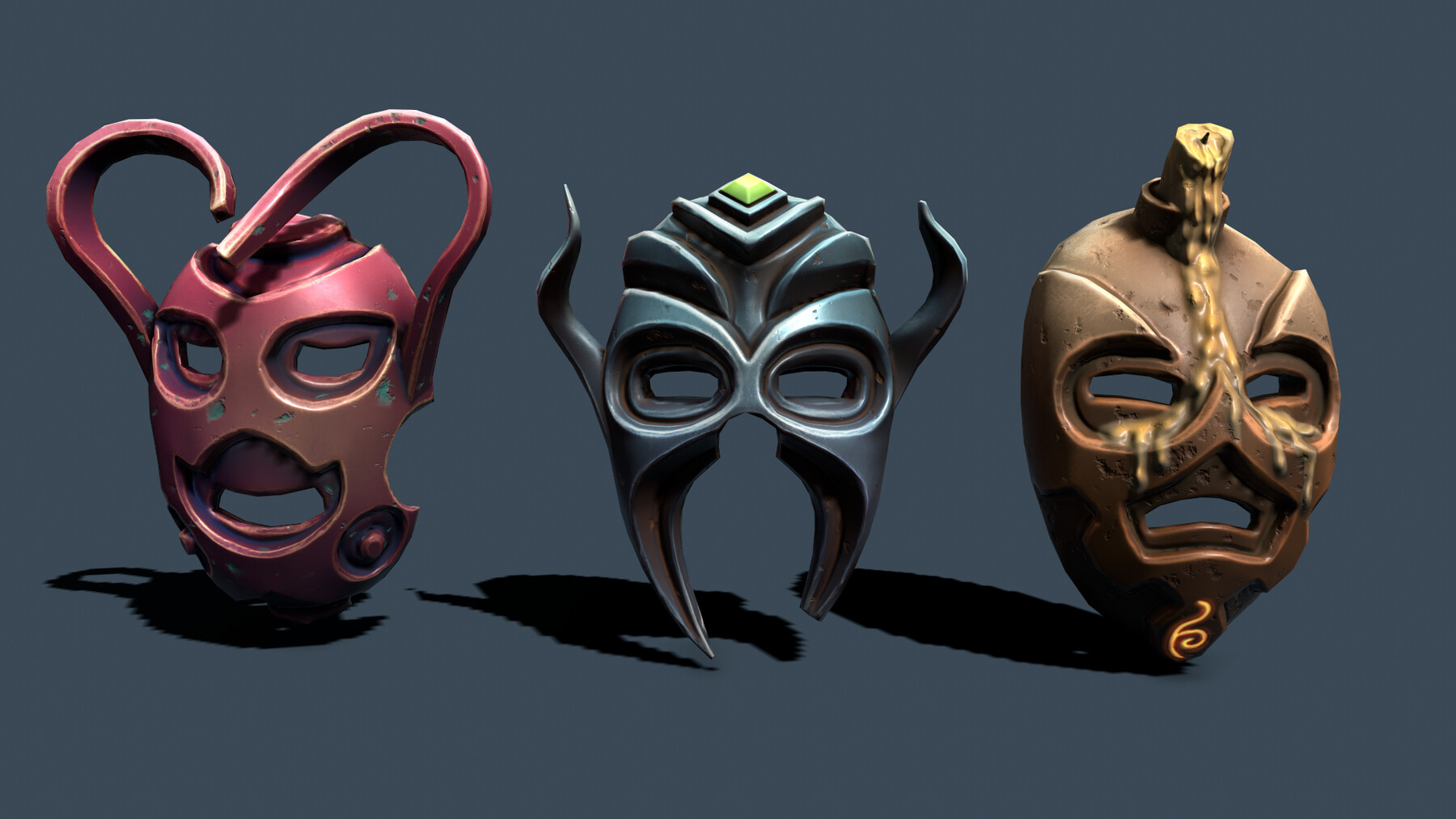 ArtStation - Fantasy statues 2 collection | Game Assets