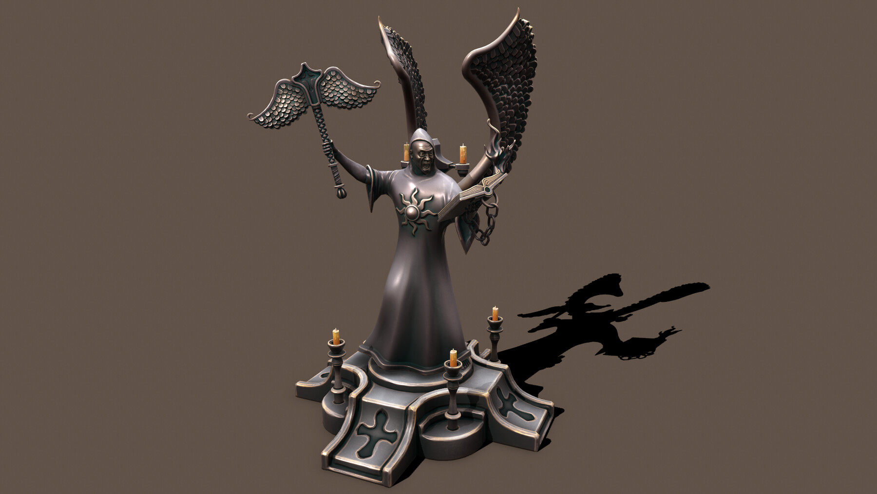 ArtStation - Dark statues collection | Game Assets