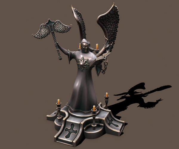 ArtStation - Dark statues collection | Game Assets