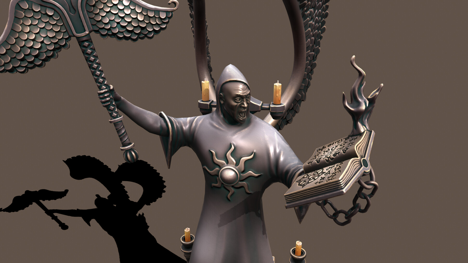 ArtStation - Dark statues collection | Game Assets