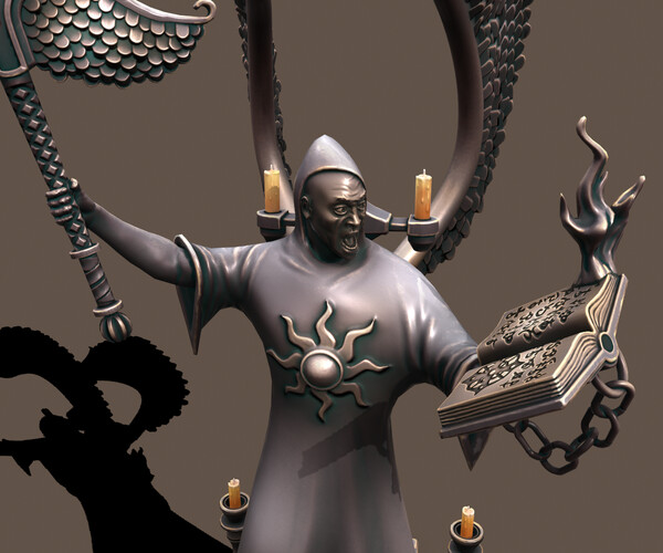 ArtStation - Dark statues collection | Game Assets