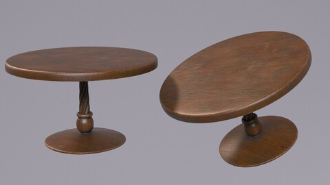 ArtStation - Western Saloon Round Table | Resources