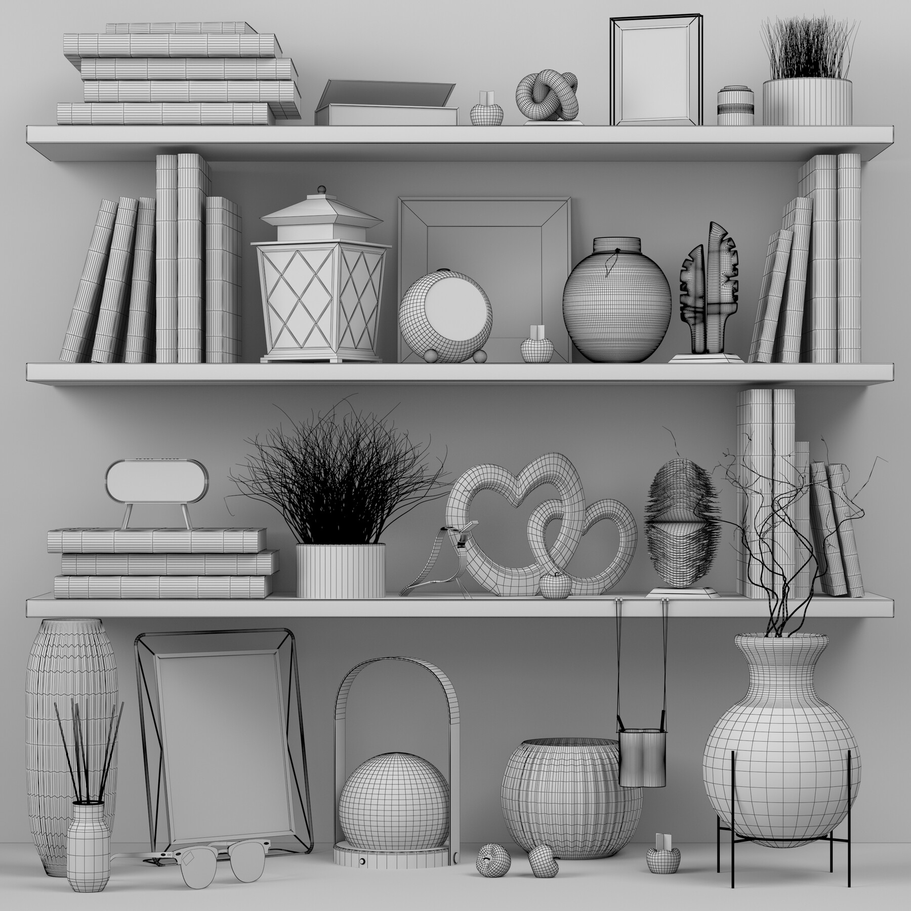 ArtStation - Set Of Decor 01 | Resources