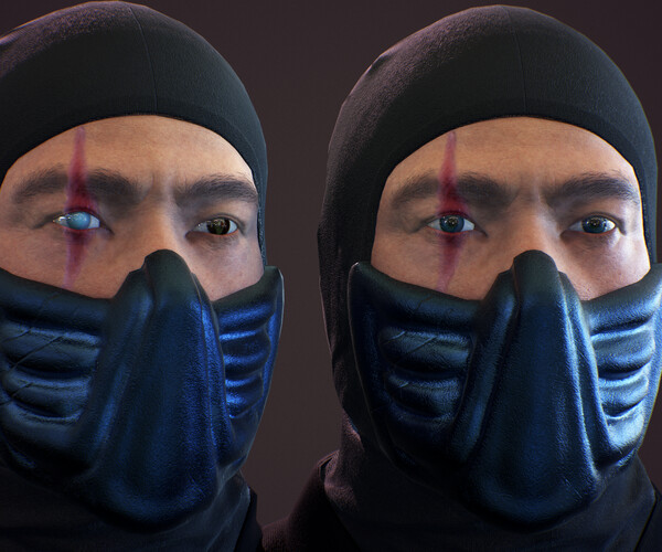 ArtStation - 16 Colors of Realistic Eye Low-poly | Game Assets