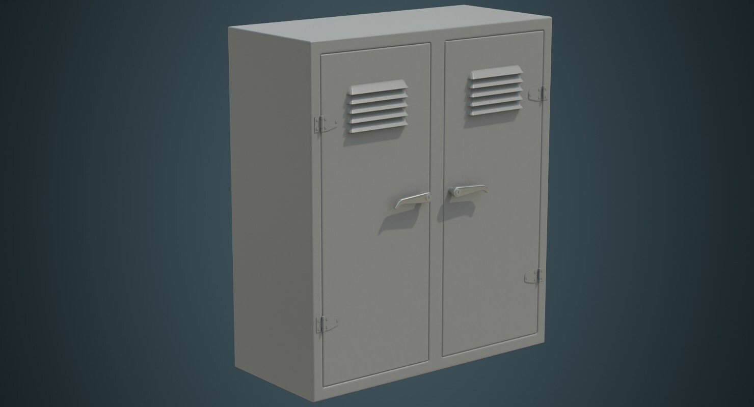 ArtStation - Locker 2A | Game Assets