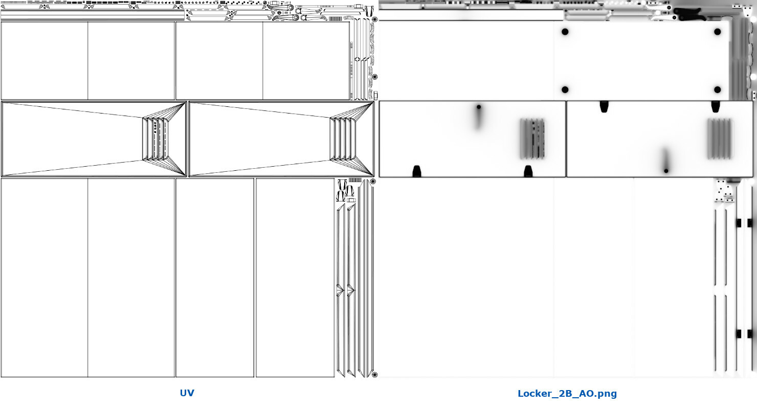 ArtStation - Locker 2B | Game Assets