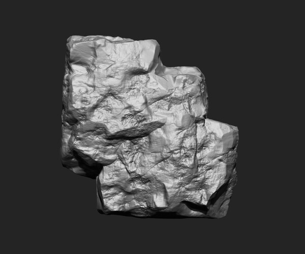 ArtStation - Stone & Rock IMM Brushes 20 in one Vol. 2 | Brushes