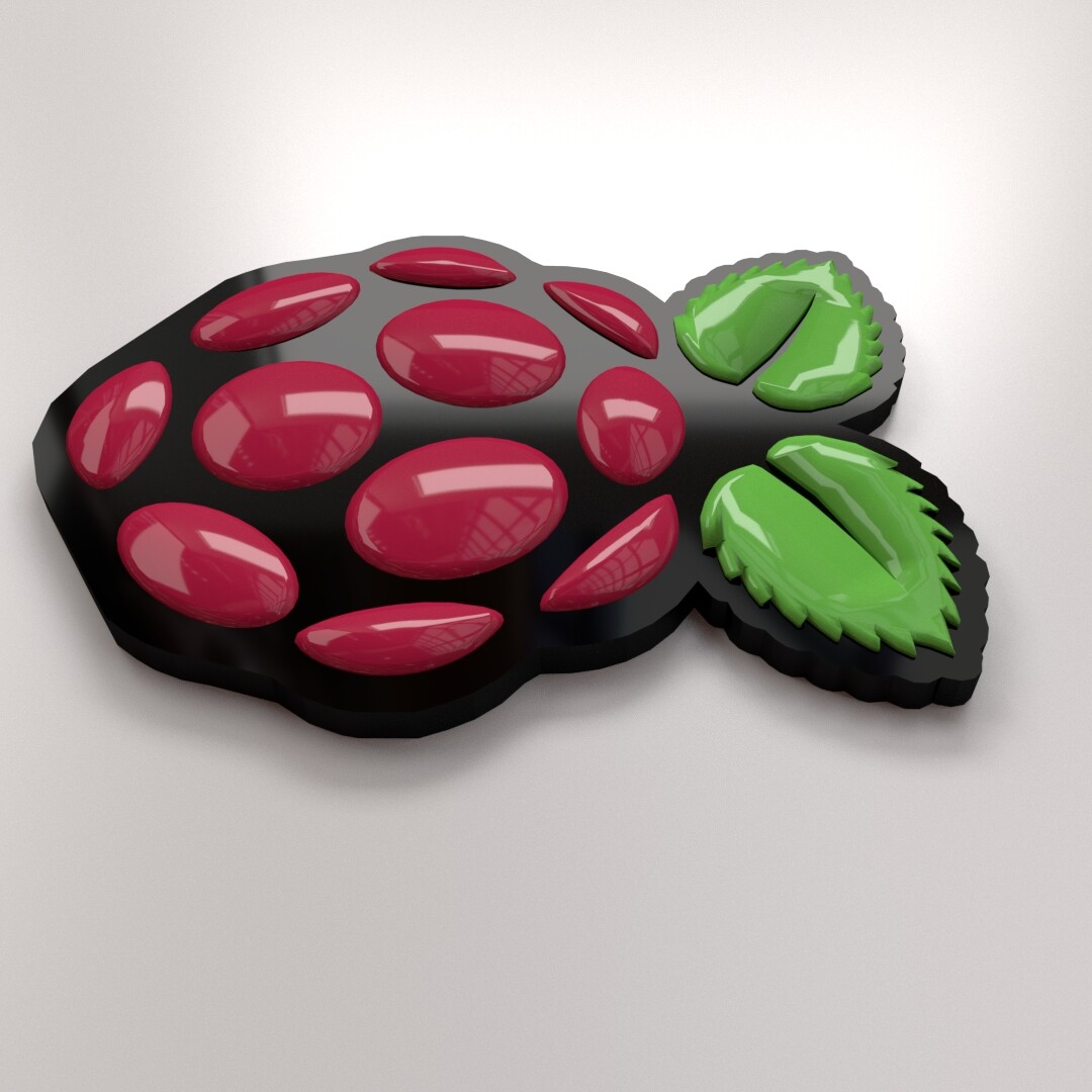 ArtStation - Raspberry Pi Logo | Resources