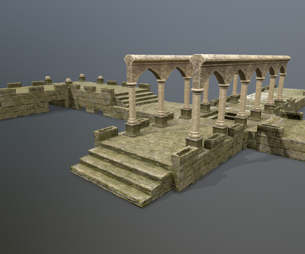 ArtStation - Altar Set | Game Assets