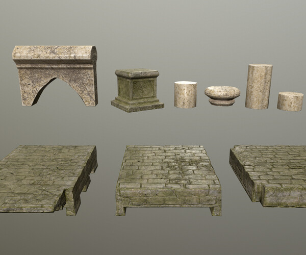 ArtStation - Altar Set | Game Assets