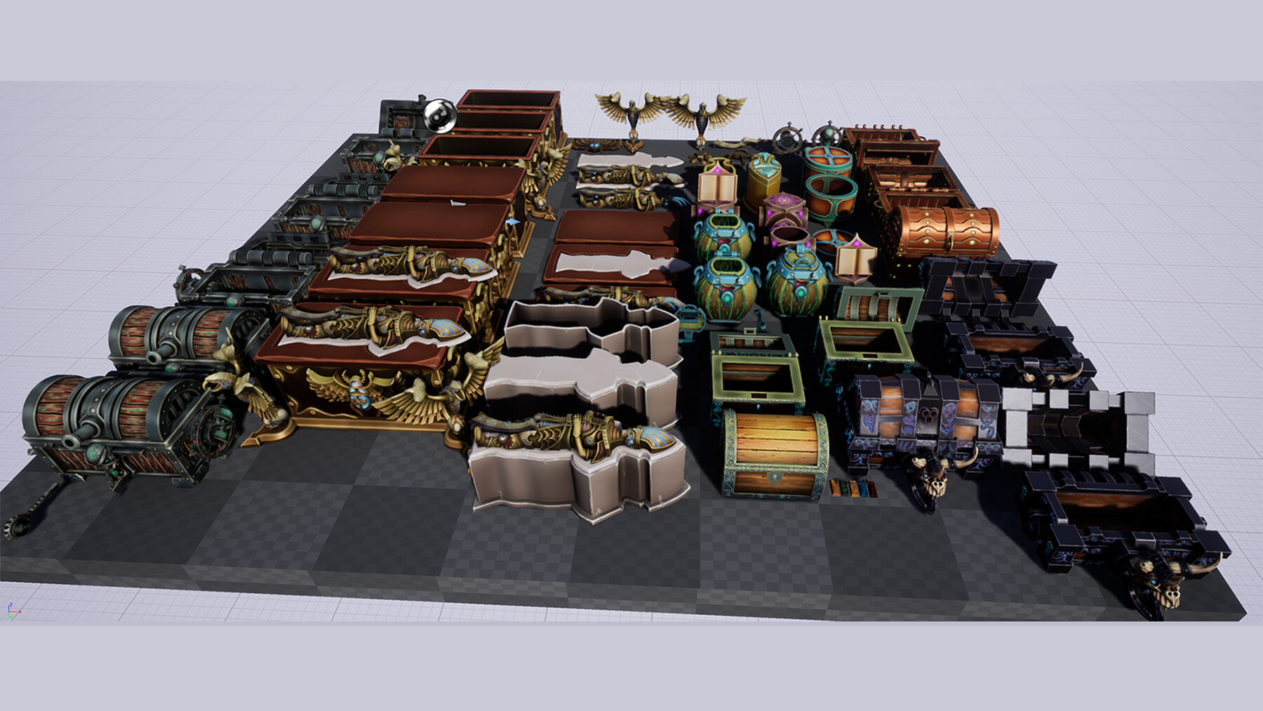 ArtStation - Fantasy chests collection | Game Assets