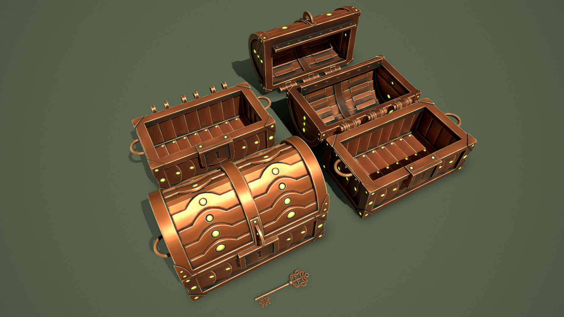 ArtStation - Fantasy chests collection | Game Assets