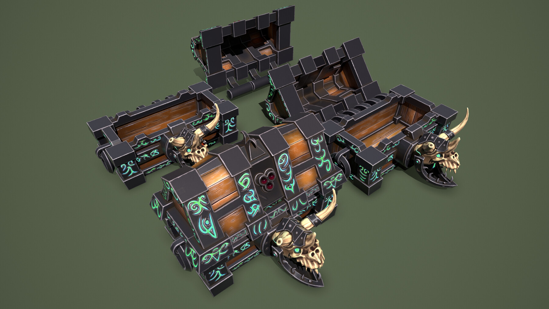 ArtStation - Fantasy chests collection | Game Assets