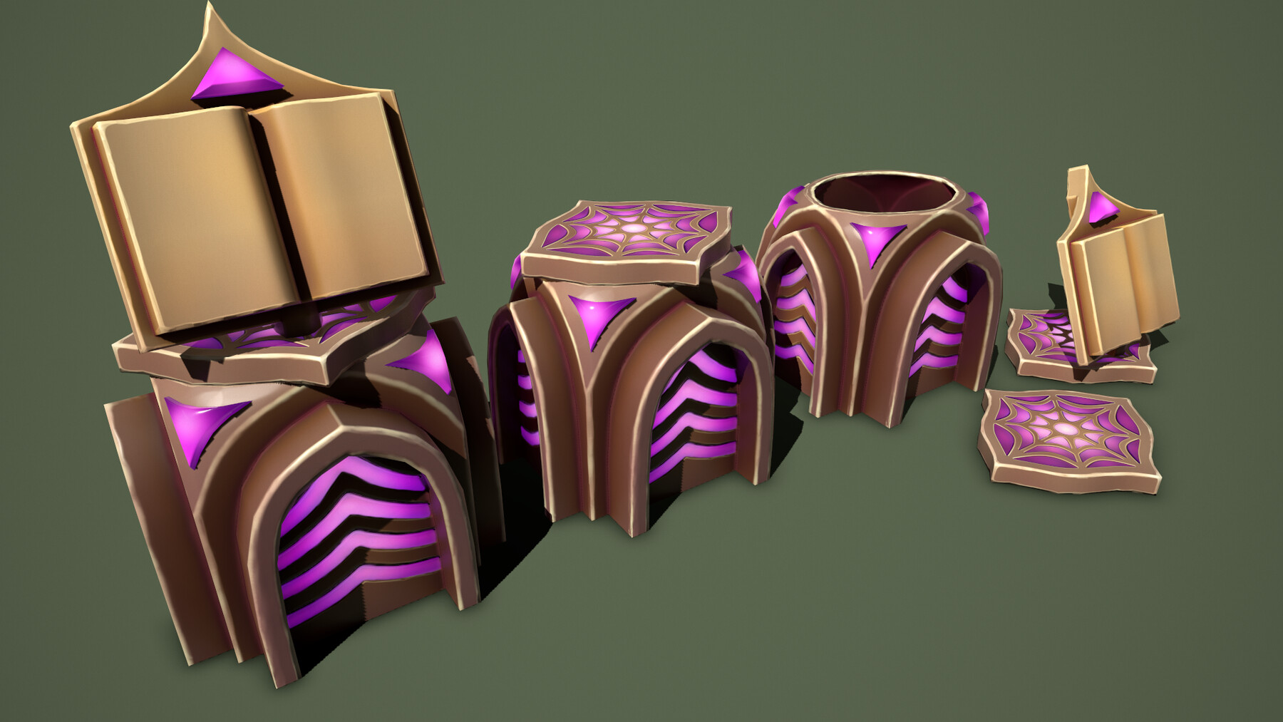 ArtStation - Fantasy chests collection | Game Assets