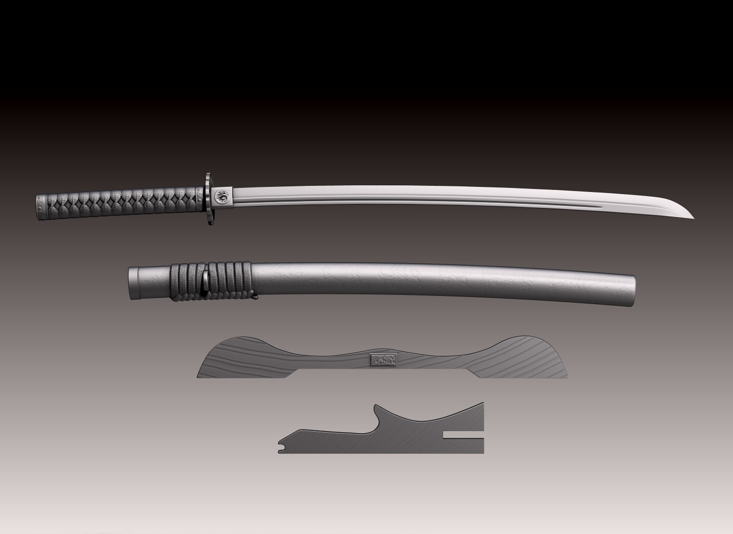 ArtStation - Katana - 3D printing | Resources