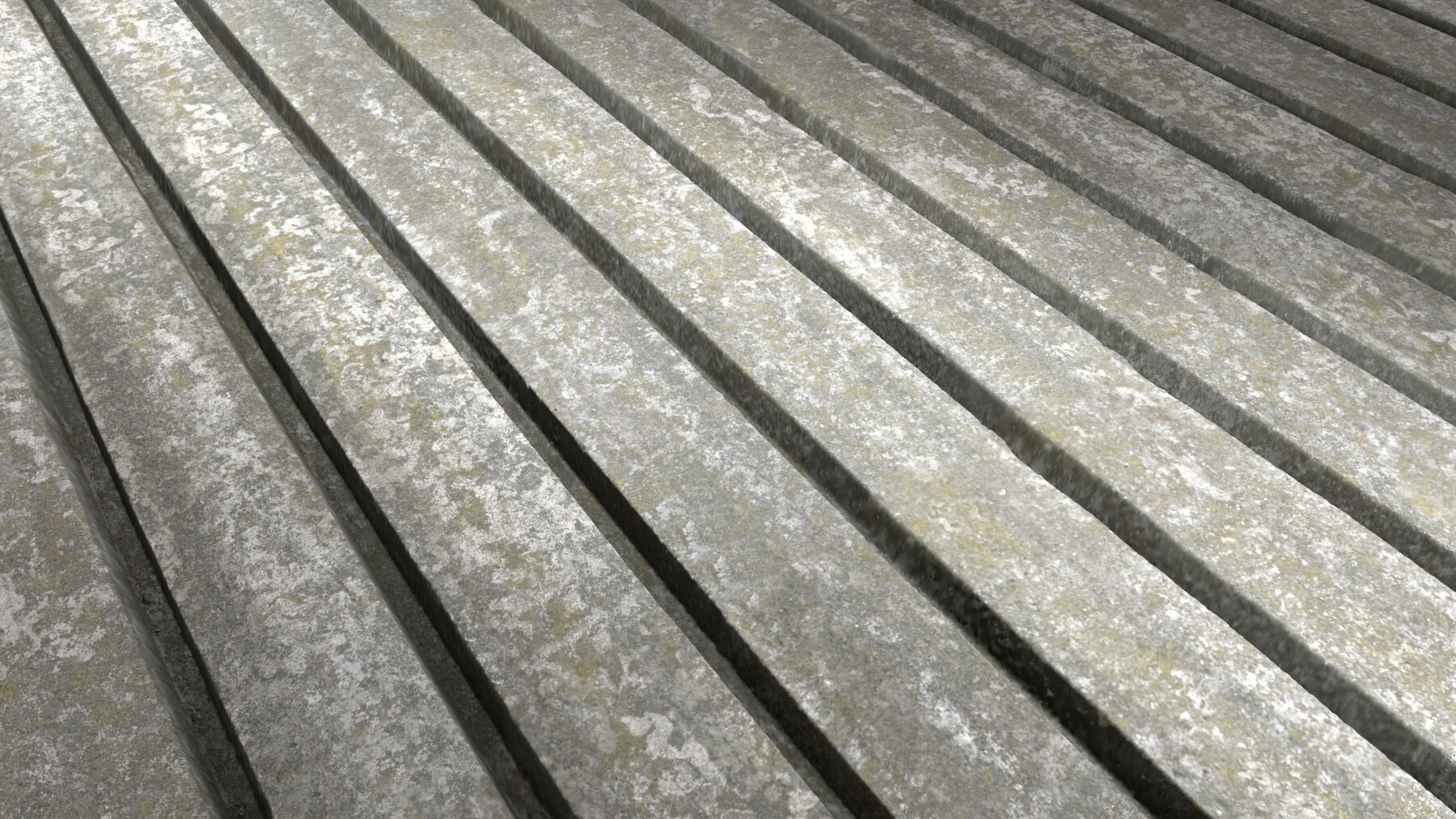ArtStation - Ribbed concrete surface (PBR Material 8K) | Resources