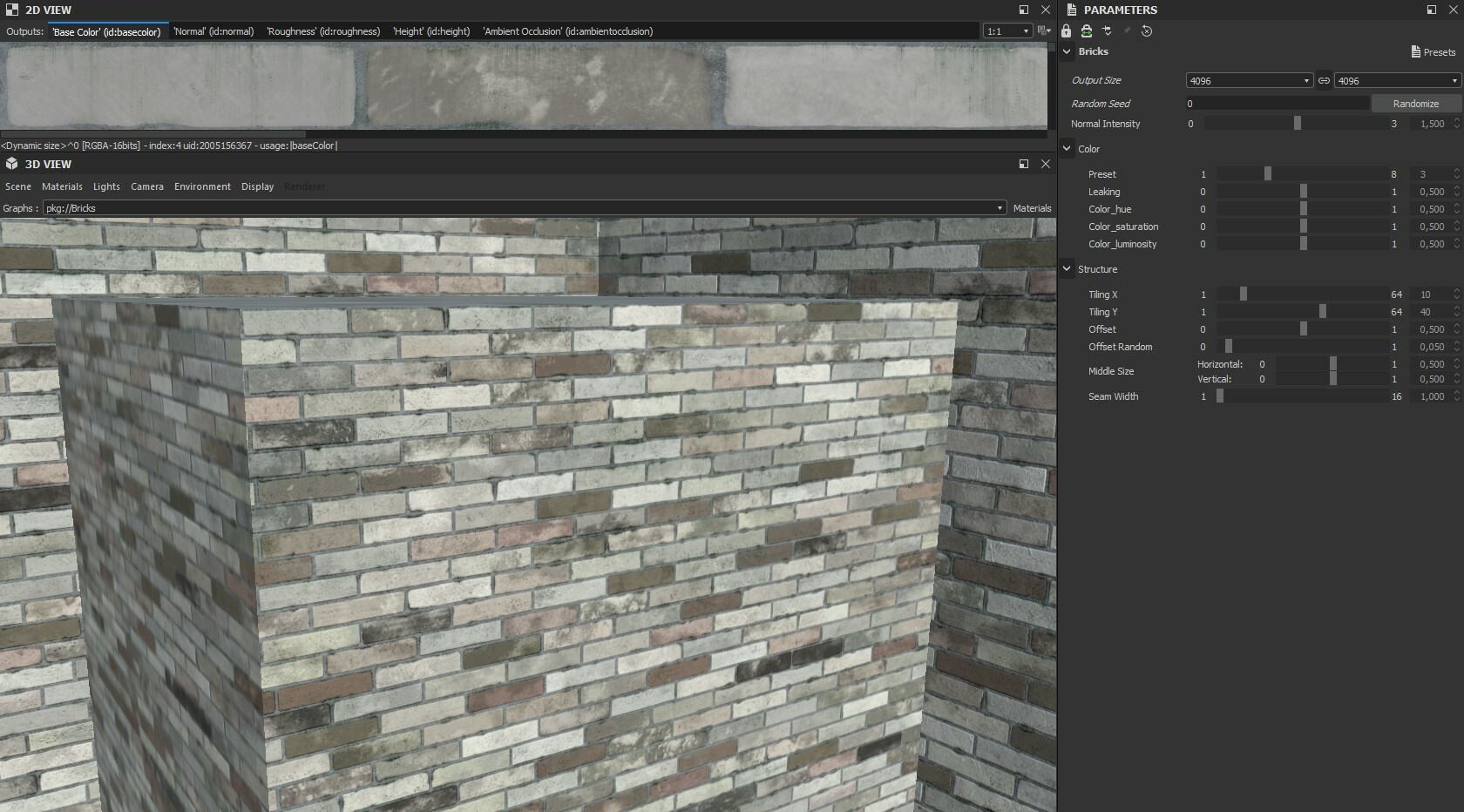 ArtStation - Brick (sbsar) | Resources