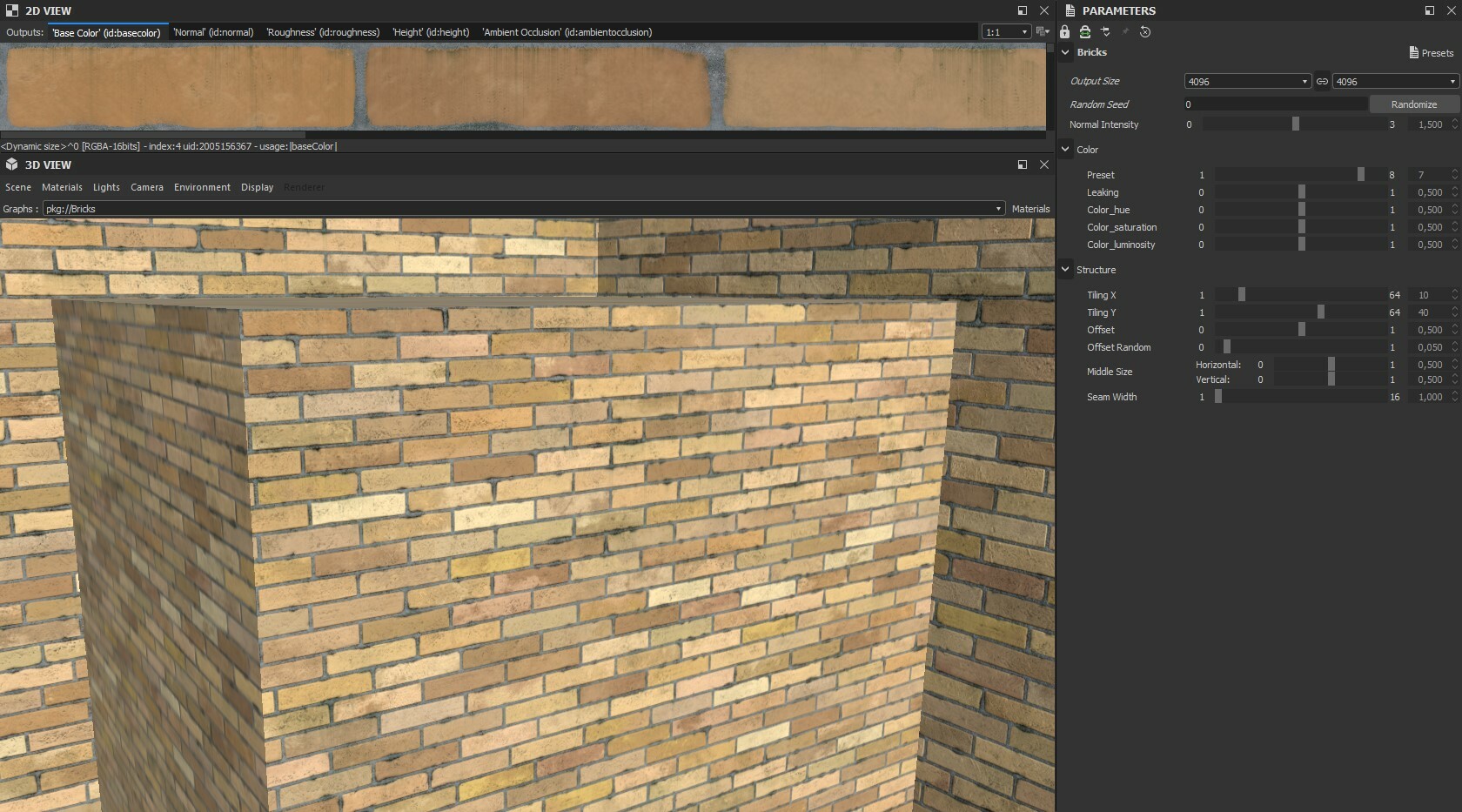 ArtStation - Brick (sbsar) | Resources