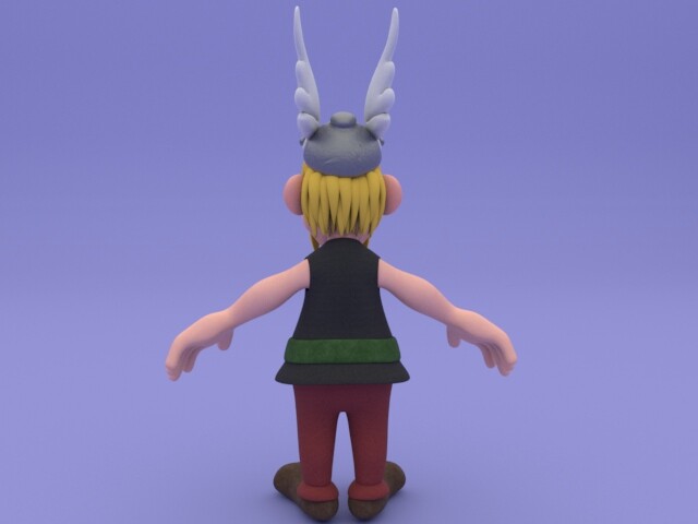 ArtStation - Asterix_Character__3DModel | Game Assets